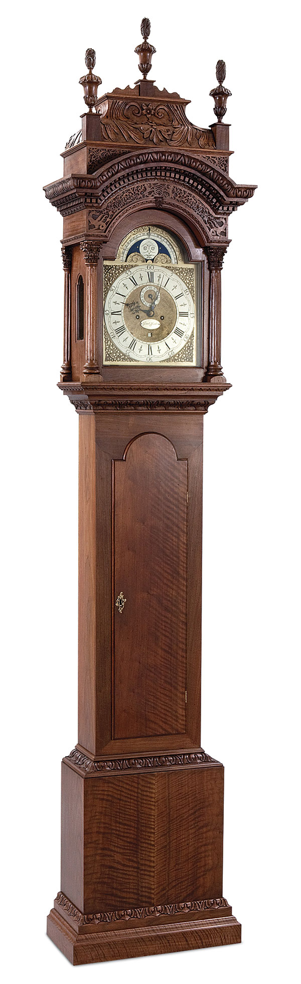 Walnut Tall-Case Clock - FineWoodworking