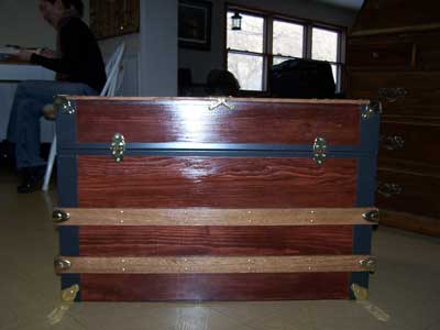 Steamer Trunk Reproduction - FineWoodworking