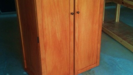 Select Pine Armoire with Colonial Maple Stain - FineWoodworking