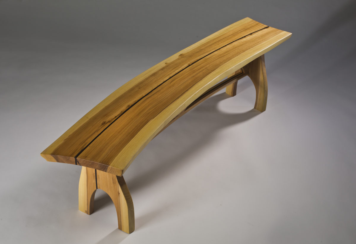 OLSEN'S CHINESE ELM BENCH - FineWoodworking