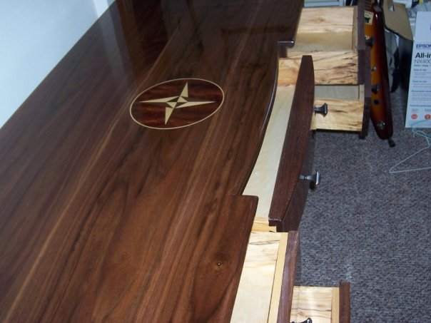 Walnut Desk - FineWoodworking