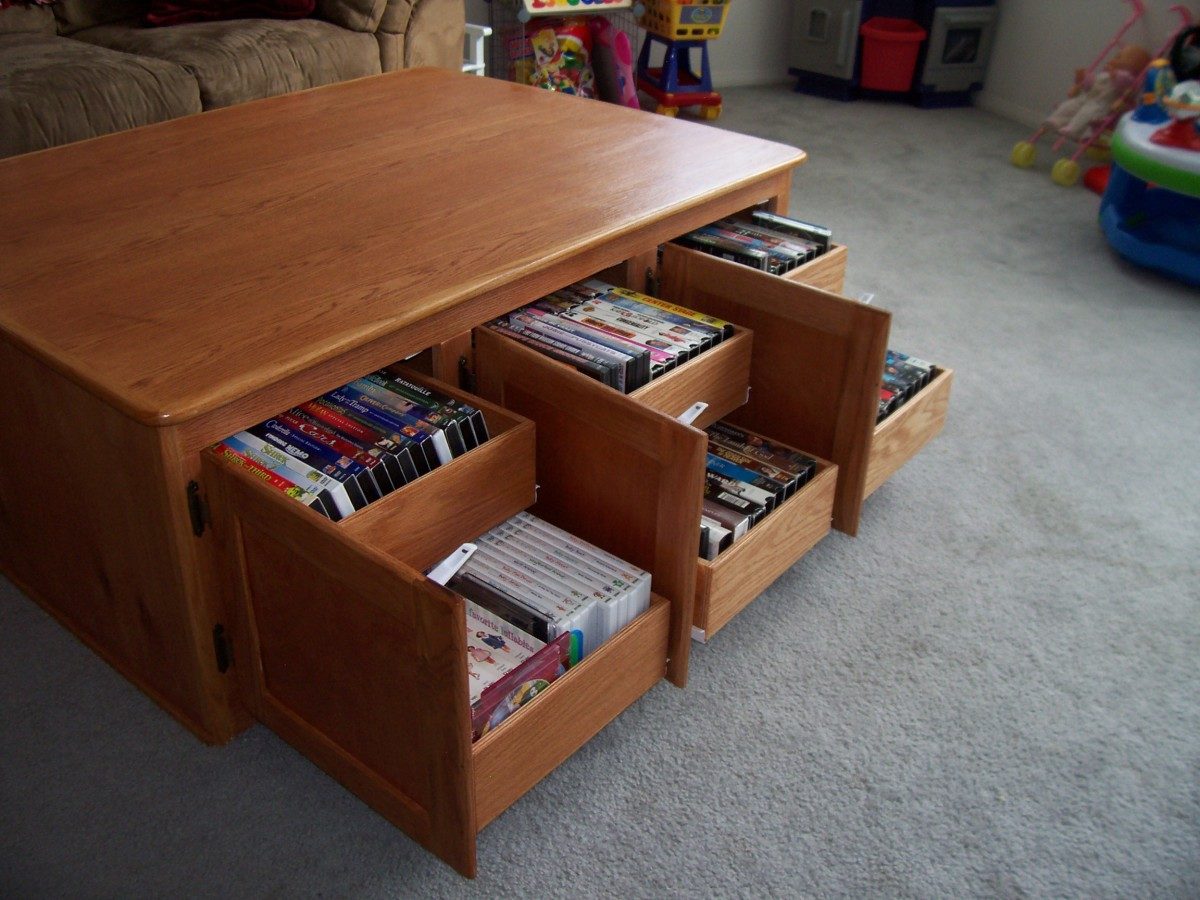 Coffee Table & Storage - FineWoodworking
