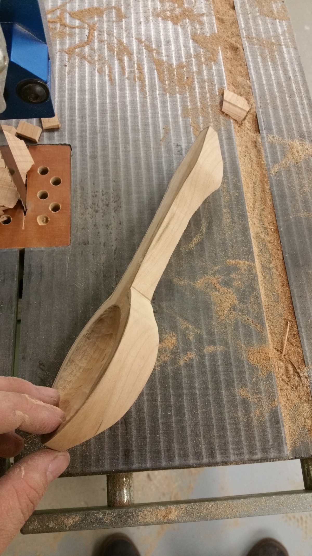 Carving a Wooden Spoon - FineWoodworking
