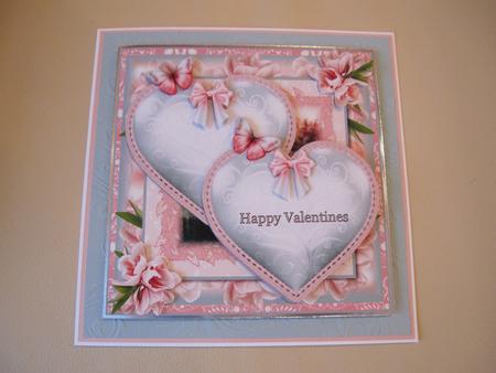Two Hearts Card Front Kit - CUP589871_1483 | Craftsuprint