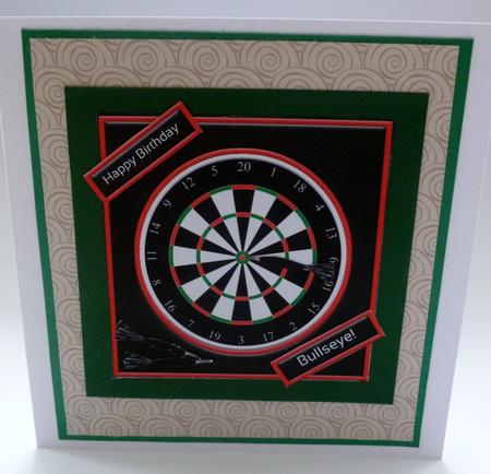 Darts Quick Card - CUP412561_37 | Craftsuprint