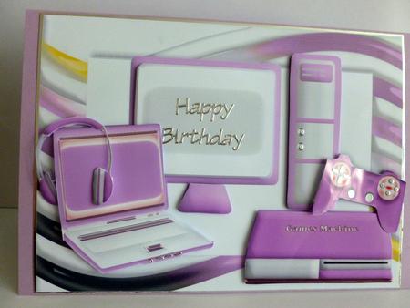 I Love My Pink Gadgets! Computer and Laptop in Funky Frame - CUP448846 ...