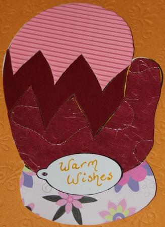 Winter Mittens Card Template - Cu4cu - CUP354914_99 | Craftsuprint