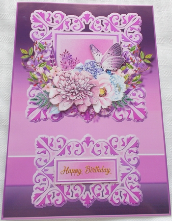 A5-Floral Foil Card Front-3 - CUP866456_1784 | Craftsuprint
