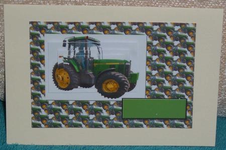 Tractor Card Front - CUP339243_1751 | Craftsuprint