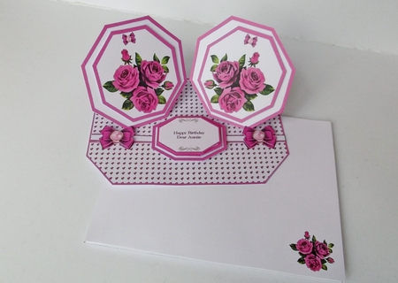 6 Pretty Posies of Coloured Roses png - CUP784879_415 | Craftsuprint