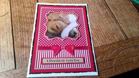 I Pawsitively Love You - CUP844524_74027 | Craftsuprint