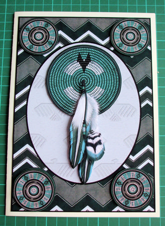 Native American Art Card Front - Photo by Catherine Nelson