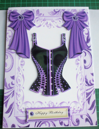 Gorgeous Purple Basque! - CUP84610_415 | Craftsuprint