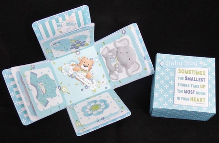 Baby Boy Exploding Box Kit Large - CUP730837_376 | Craftsuprint