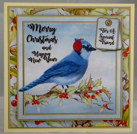 Christmas Bluebird Mini Kit - CUP912219_72307 | Craftsuprint
