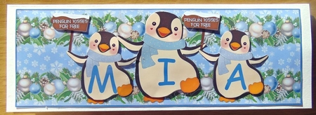 PENGUIN KISSES - MIA - CUP738255_66 | Craftsuprint