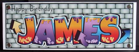 Graffiti James Large Dl - CUP520691_750 | Craftsuprint