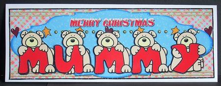 Large Dl Merry Christmas Mummy - CUP565340_66 | Craftsuprint