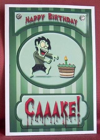 Birthday Zombie - CUP573247_1777 | Craftsuprint