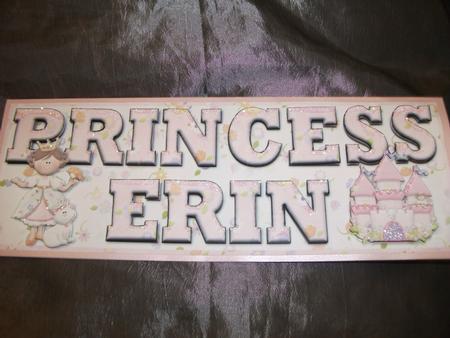 Pretty Princess Princess Erin Large Dl Word Card - Photo by Alison Tipping