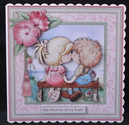 First Kiss Valentine, Anniversary, Mini Card Kit - CUP584403_68 ...