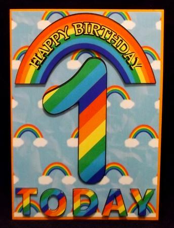 One Today Rainbows A5 - CUP596154_1028 | Craftsuprint