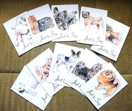 Dogs Notelets 1 - CUP99044_750 | Craftsuprint