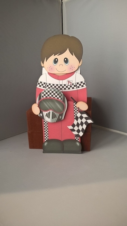 3D on the Shelf Card Kit - Little F1 Racing Driver Gerry - CUP662579 ...