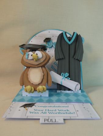 Pop Up Slider Card Kit - Graduation Success - CUP99998_203 | Craftsuprint