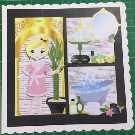 Relax its your Birthday triad card front - Photo by Angela Riley