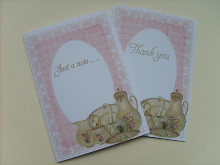 Time for Tea Notelet Cards - CUP169629_688 | Craftsuprint