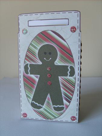 Gingerbread Man Bag - CUP32016_63 | Craftsuprint