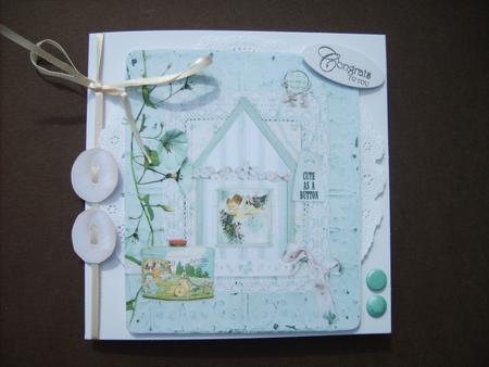 Cute as a Button Baby Blue Collage - Photo by Angela Styles