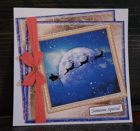 CHRISTMAS TWISTED MULTI SENTIMENTS SANTA ON SLEIGH - CUP921886_25427 ...