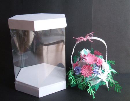 3D Summer Flower Basket - CUP694120_596 | Craftsuprint