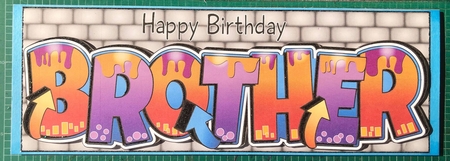 Graffiti BROTHER large dl - Photo by Glitter Girl