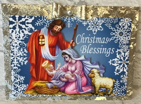 Christmas Blessings Nativity Scene A4 - CUP451245_415 | Craftsuprint