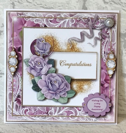 Wishing You the Very Best Card Topper - CUP898893_99 | Craftsuprint