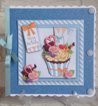 Cute Cupcake 1 Mini Kit - CUP938455_72307 | Craftsuprint