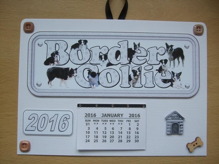 Border Collie Name Sign - CUP521734_15 | Craftsuprint