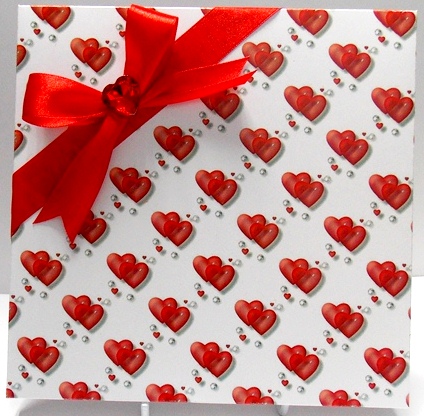 Hearts and Diamonds Backing Paper #1 - CUP216452_572 | Craftsuprint