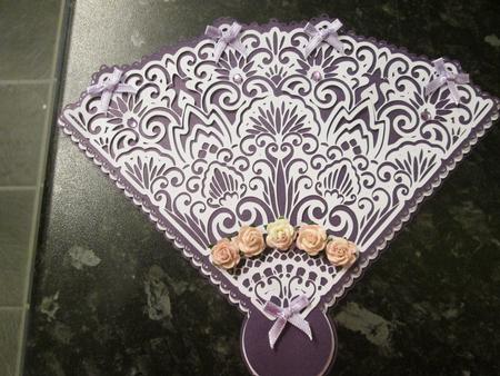 Best Wishes Fan Topper - CUP694627_596 | Craftsuprint