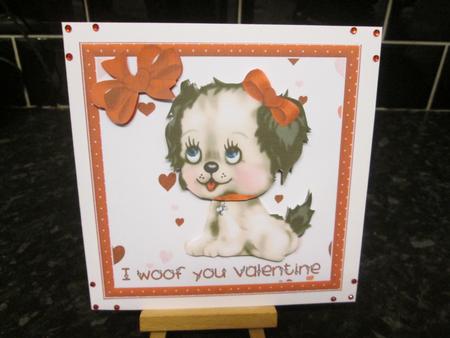 I Woof You Valentine - CUP660381_1209 | Craftsuprint