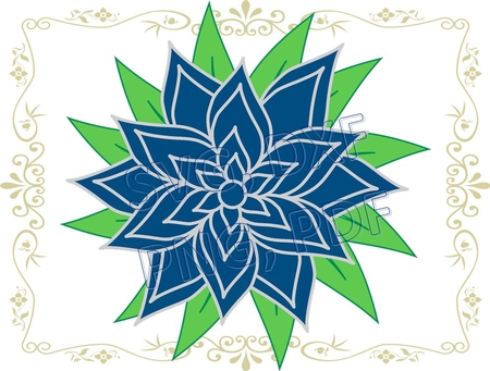 Set of flower, templates, 3d, petal, cut - CUP1044950_92733 | Craftsuprint