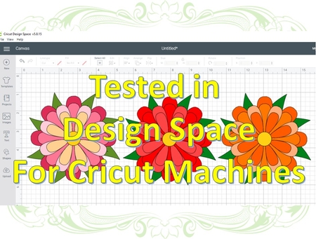 Set of flower, templates, 3d, petal, cut - CUP1045299_92733 | Craftsuprint
