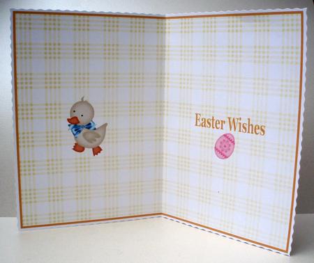 Happy Easter Cardmaking Insert - CUP202519_719 | Craftsuprint