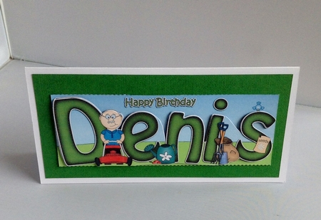 Large Dl Happy Birthday Denis Quick Card & 3D Decoupage - CUP432902_359 ...
