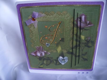 Monogram Letter J Pyramid Topper - CUP169535_99 | Craftsuprint