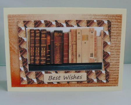 Books Card Front - CUP392688_1751 | Craftsuprint
