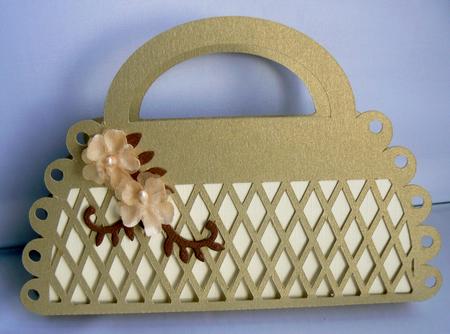 Set Of 2 Handbag Card Templates - CUP706031_1929 | Craftsuprint